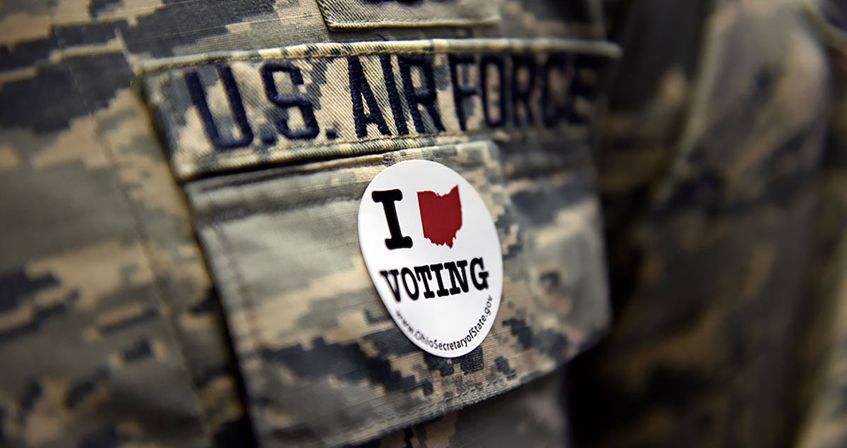 New Study Finds 2020 Election Could Hinge on Military Vote ...